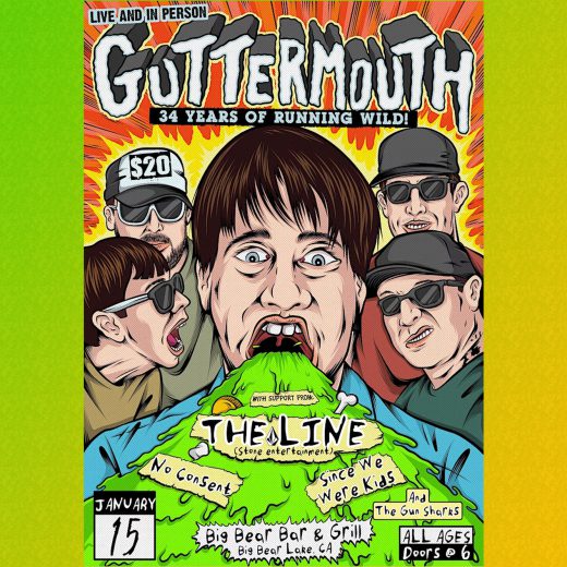 Guttermouth at Big Bear Bar & Grill - Destination Big Bear