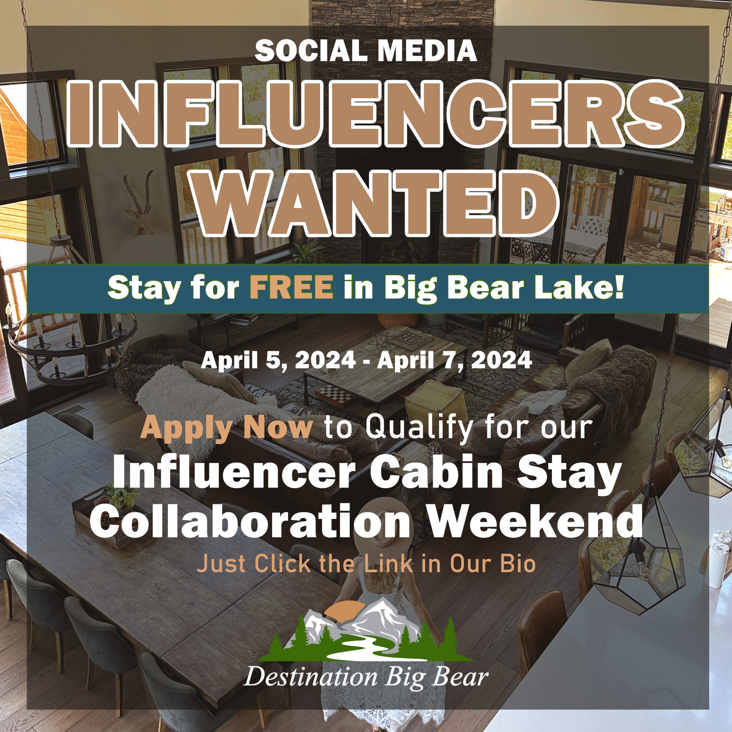 Influencer Collaboration Application - Destination Big Bear