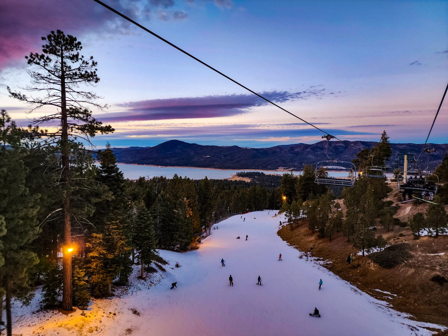 Another Snow Storm for Big Bear Lake